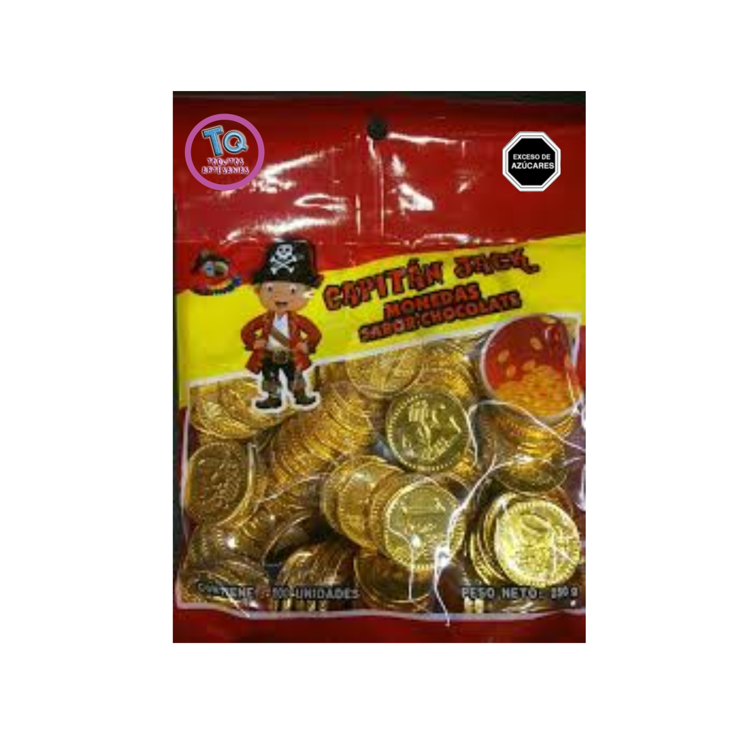 Monedas de chocolate 100 unidades – Tu Tienda Online