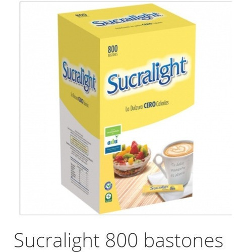 Edulcorante en polvo Sucralight 800 sobres – Tu Tienda Online