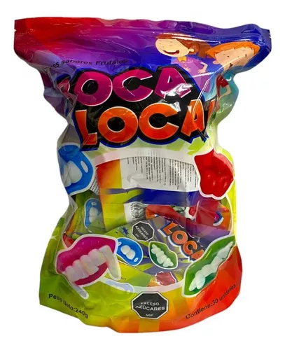 Chupetines Frutales Boca Loca 30 Unid – Tu Tienda Online
